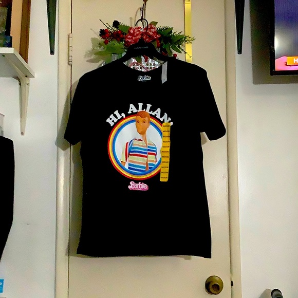 Mattel | Shirts | Barbie Tshirt Hi Allan Tshirt Nwt Unisex | Poshmark